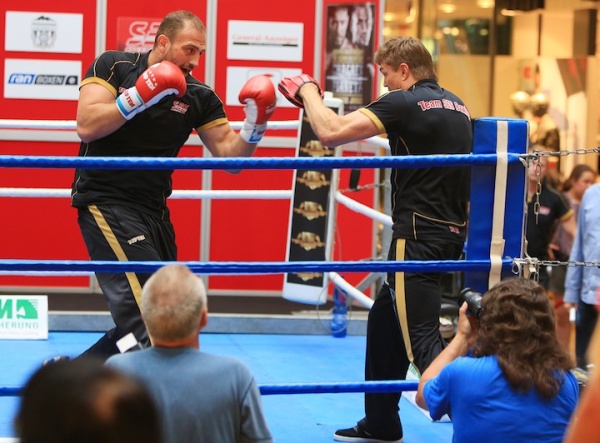 Chagaev vs. Pianeta Public workout gallery – World Boxing Association