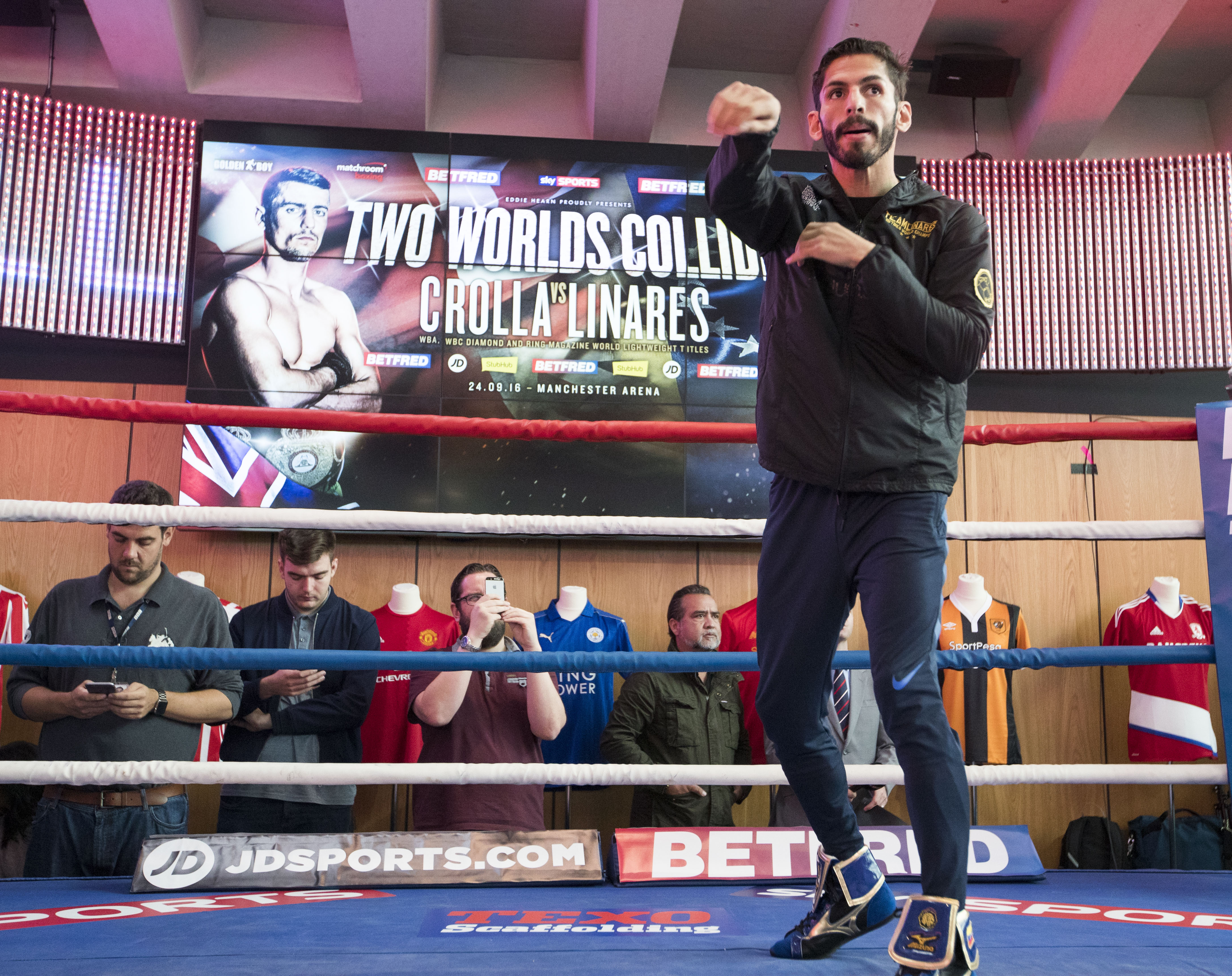 Crolla y Linares presentan y afilan sus armas – World Boxing Association