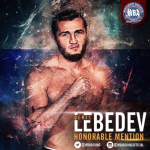 The WBA has published June ranking – World Boxing Association