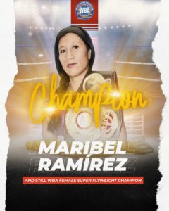 Maribel Ramirez still owns the crown – World Boxing Association